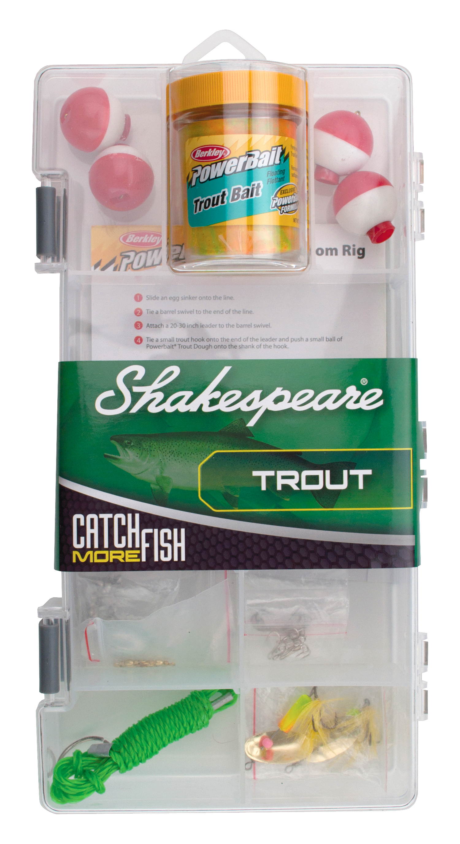 Shakespeare Trout Tackle Box Kit | Bass Pro Shops